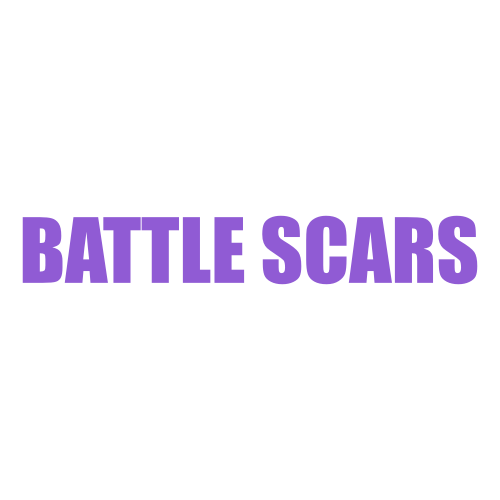 Battle Scars Sticker - Panda Stickers