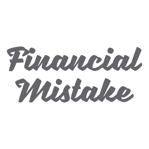 Financial Mistake Sticker - Panda Stickers