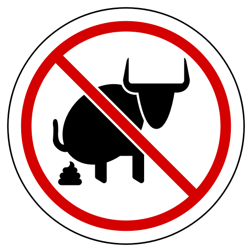 No Bullshit Sticker - Panda Stickers